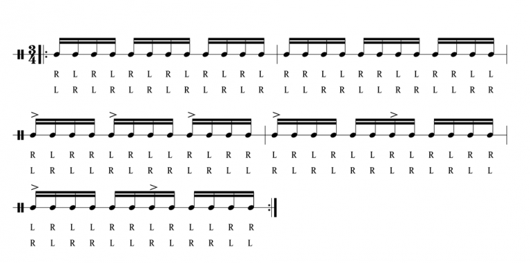Snare Drum Warm-Up, Part 2