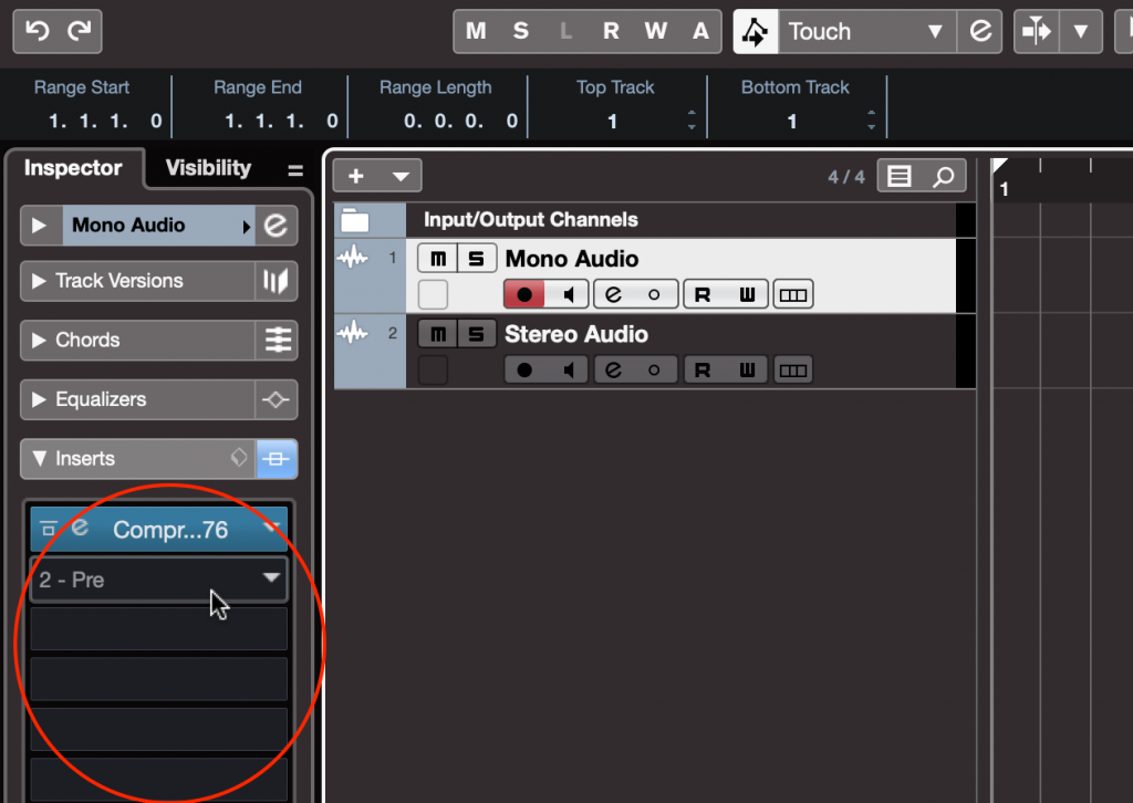 Setting Up a Mix Template, Part 2