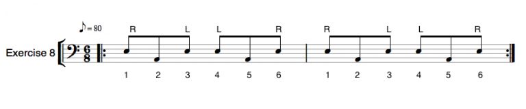 Practice Exercises for the Beginning Drummer