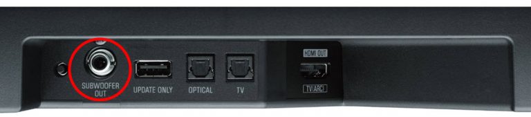 How to Connect a Subwoofer to a Sound Bar