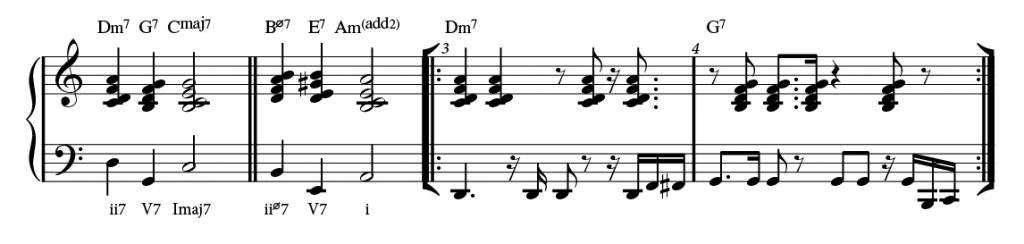 Reharmonizing Songs, Part 1