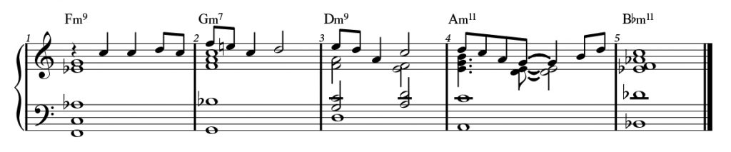 Reharmonizing Songs, Part 2