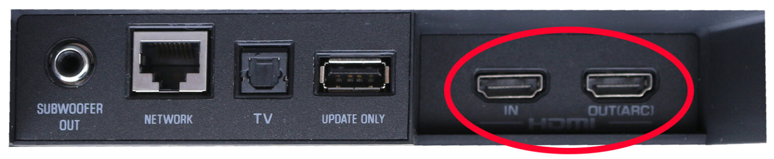 How to Connect a Sound Bar to a TV with HDMI® ARC