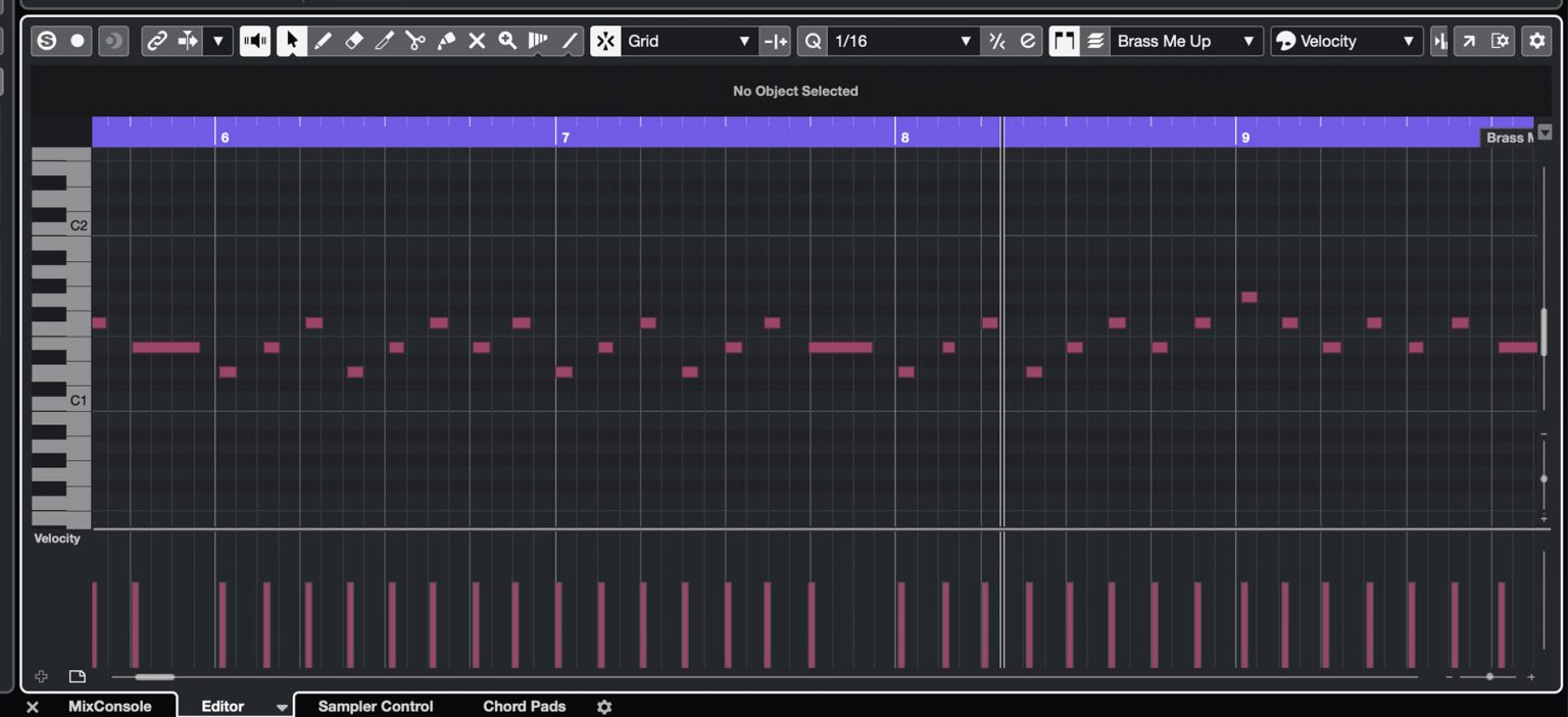 MIDI Editing