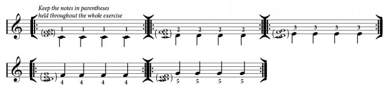 Exercises to Strengthen the Fourth and Fifth Fingers