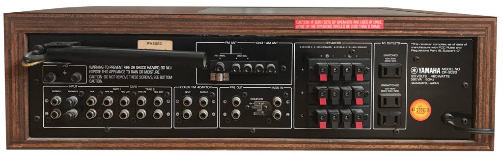 Vintage vs. Modern Yamaha Receivers: A Case Study